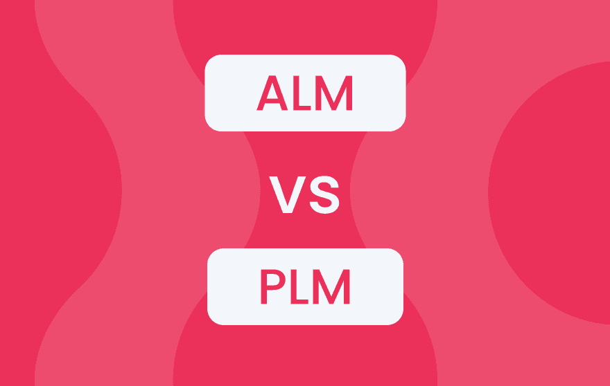 What are the differences between ALM and PLM?